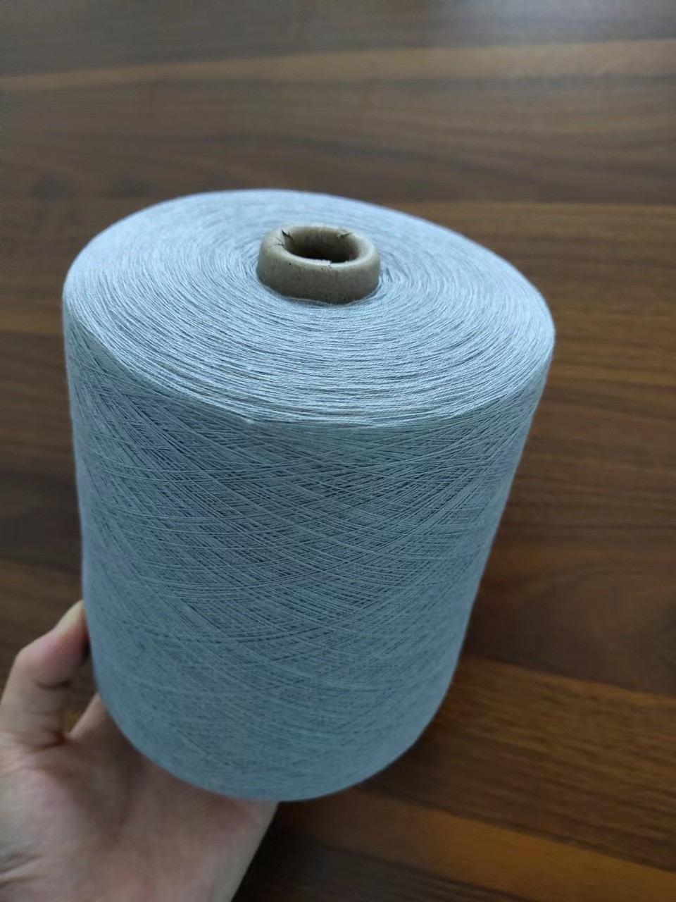 Conductive Blended 29.5S/2 40% SS 60%PES Technical Spun Yarn Anti Static